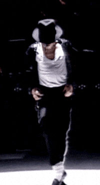Michael Jackson Moonwalk Animated Gif