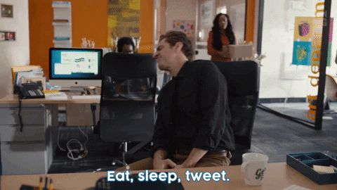 Sleep Desk Gif