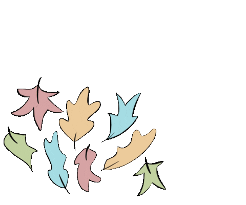 Fall Leaves Sticker for iOS & Android | GIPHY