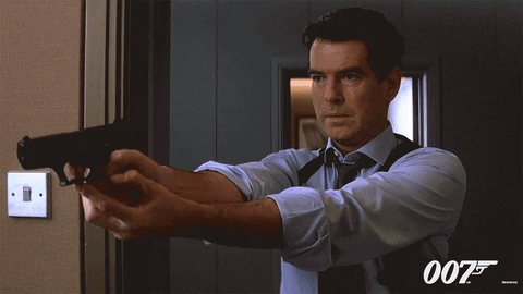 James Bond Shooting Gif