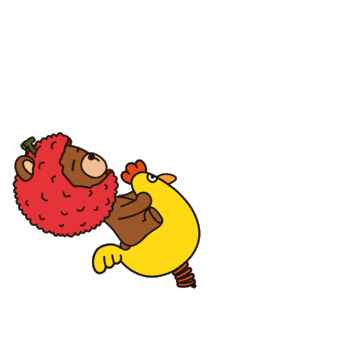 LYCHEE & FRIENDS Vol. 1 GIFs on GIPHY - Be Animated