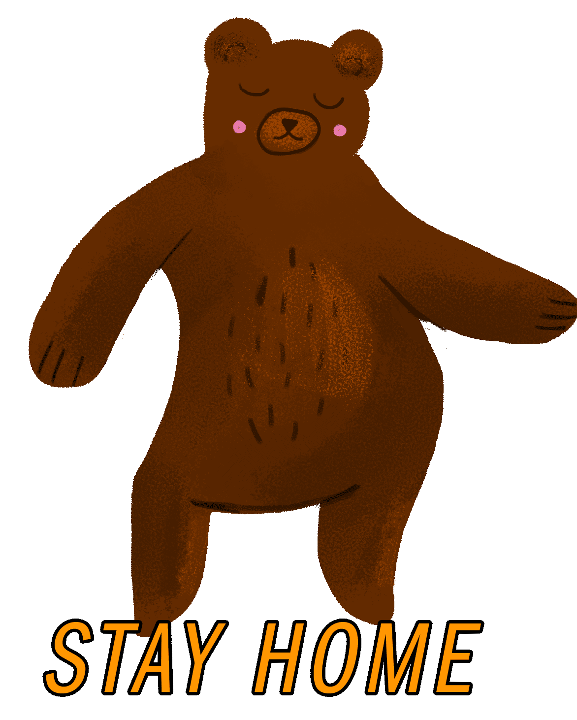 Dance Bear Sticker by studioumi for iOS & Android | GIPHY