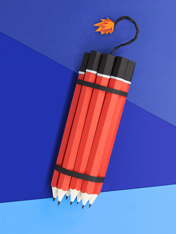 Boom Paper GIF by noelia lozano - Find & Share on GIPHY