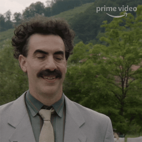 Borat Very Nice Gif