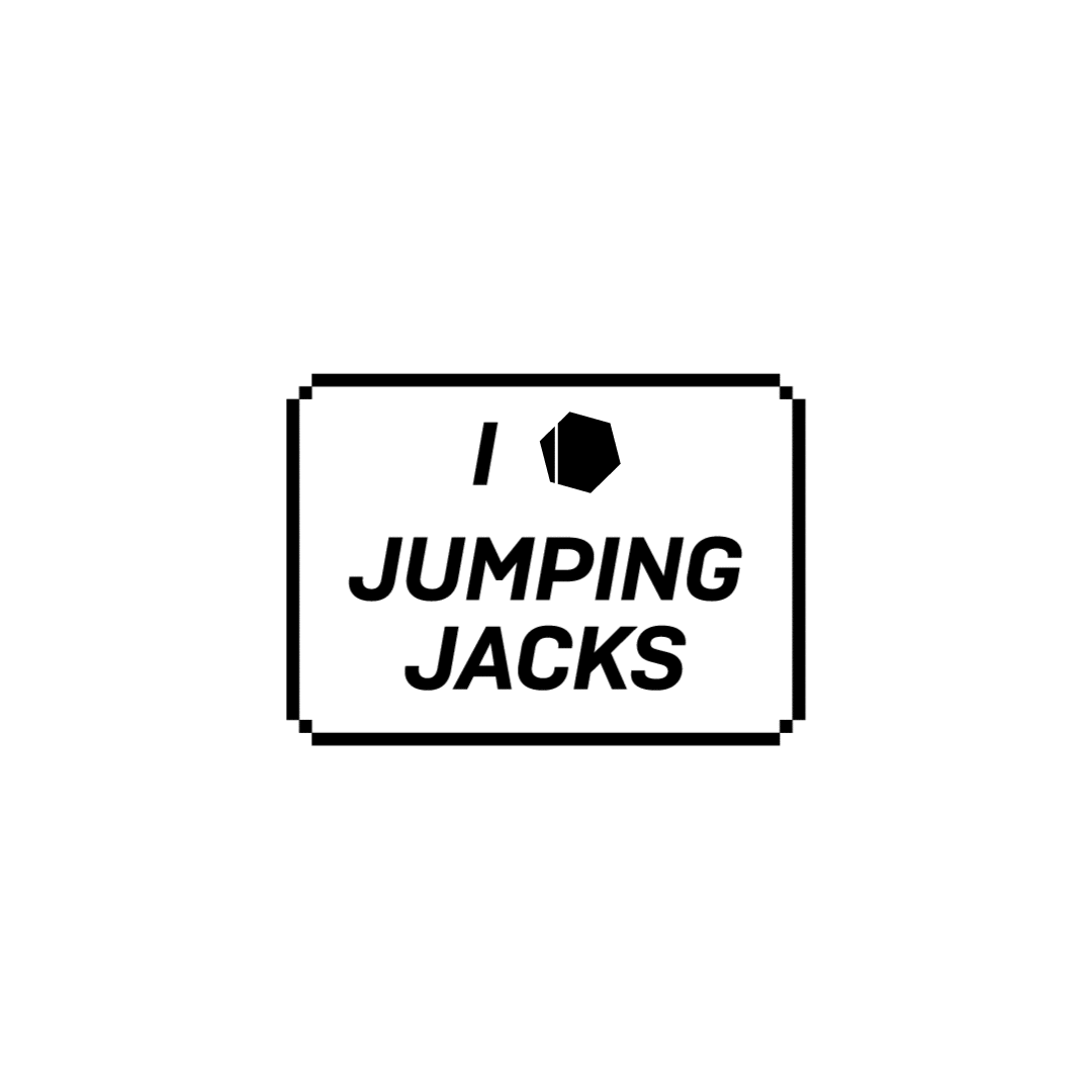 Jumping I Love Sticker by Freeletics for iOS & Android | GIPHY