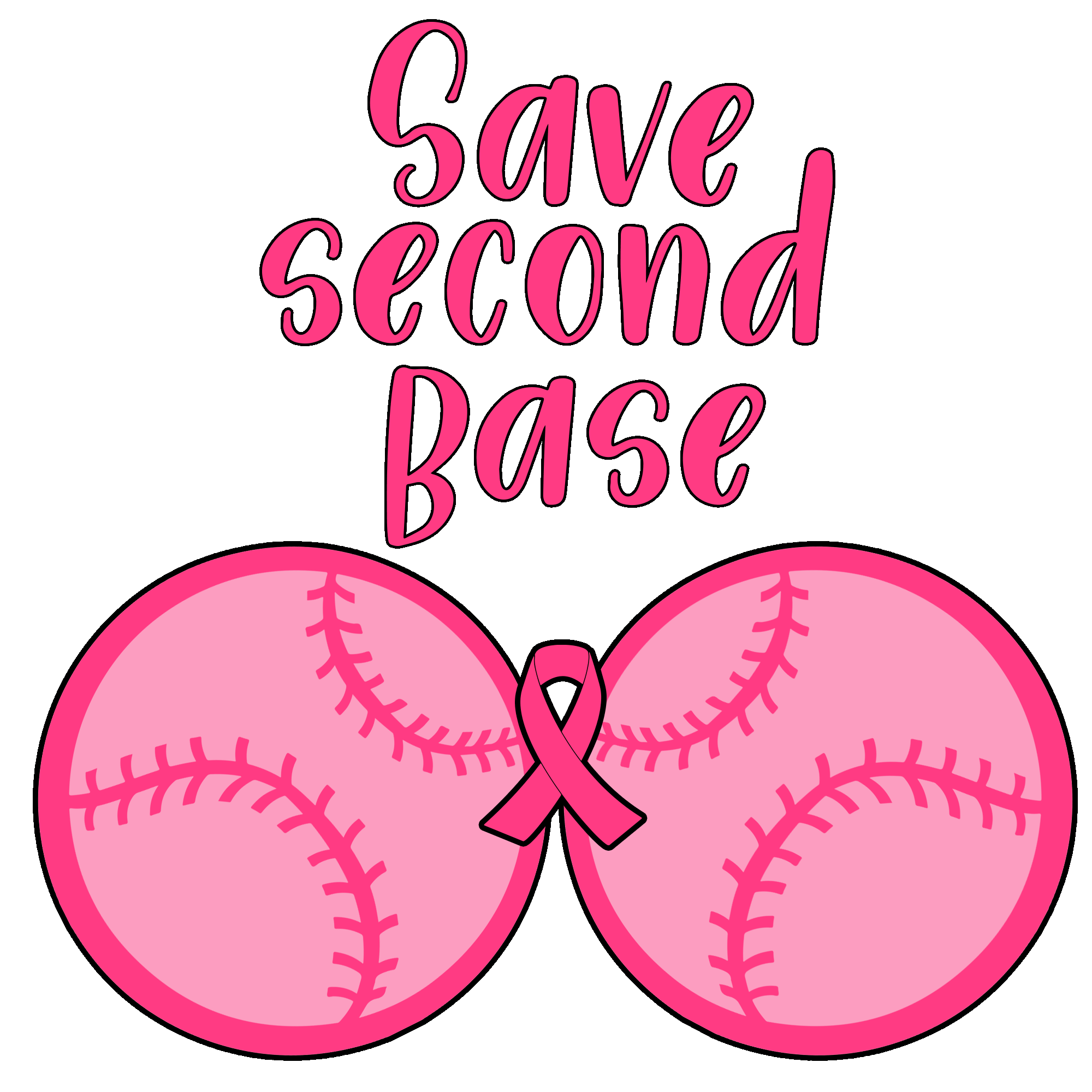 Breast Cancer Pink Sticker by Vermillion Creative Agency for iOS ...