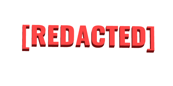 Redacted Sticker by Justin for iOS & Android | GIPHY