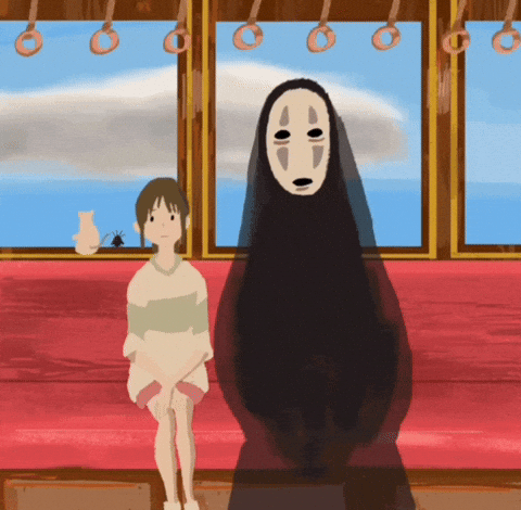 No Face Spirited Away Gif