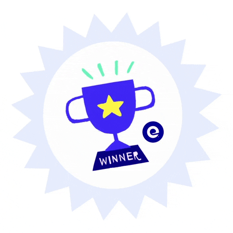 Winner Trophy GIF by Expedia Group - Find & Share on GIPHY