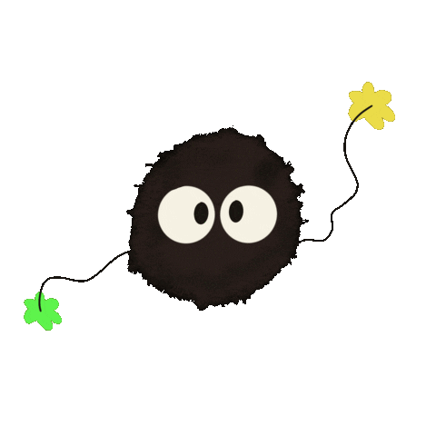 Soot Sprite Sticker for iOS & Android | GIPHY