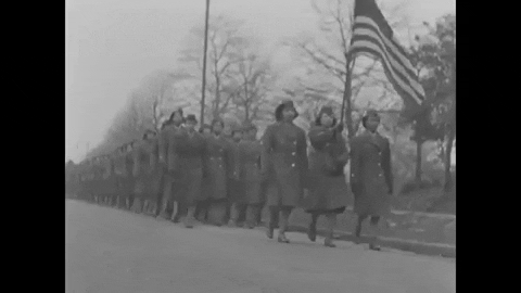 Marching American Flag GIF by US National Archives - Find & Share on GIPHY