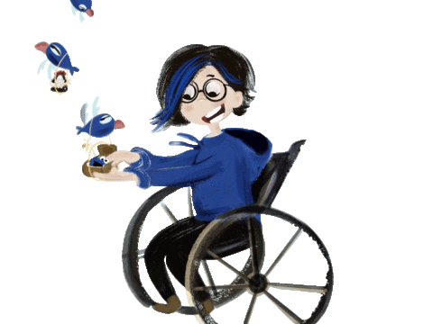 Disability Disable Sticker by ebebek for iOS & Android | GIPHY