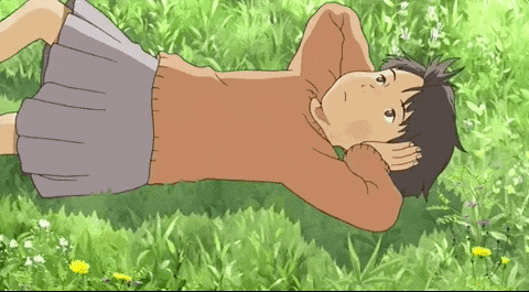 Animation Relaxing GIF by All The Anime — Anime Limited - Find & Share ...