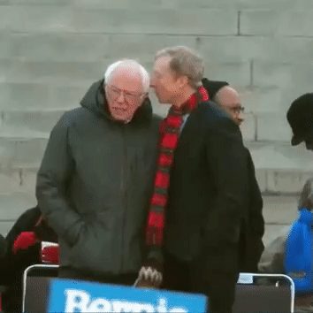 What is up with all the Tom Steyer and Bernie Sanders memes? : r ...