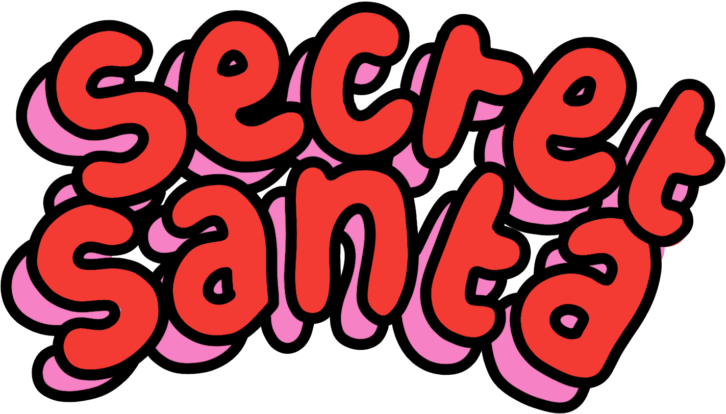 Secret Santa Christmas Sticker by Poppy Deyes for iOS & Android | GIPHY