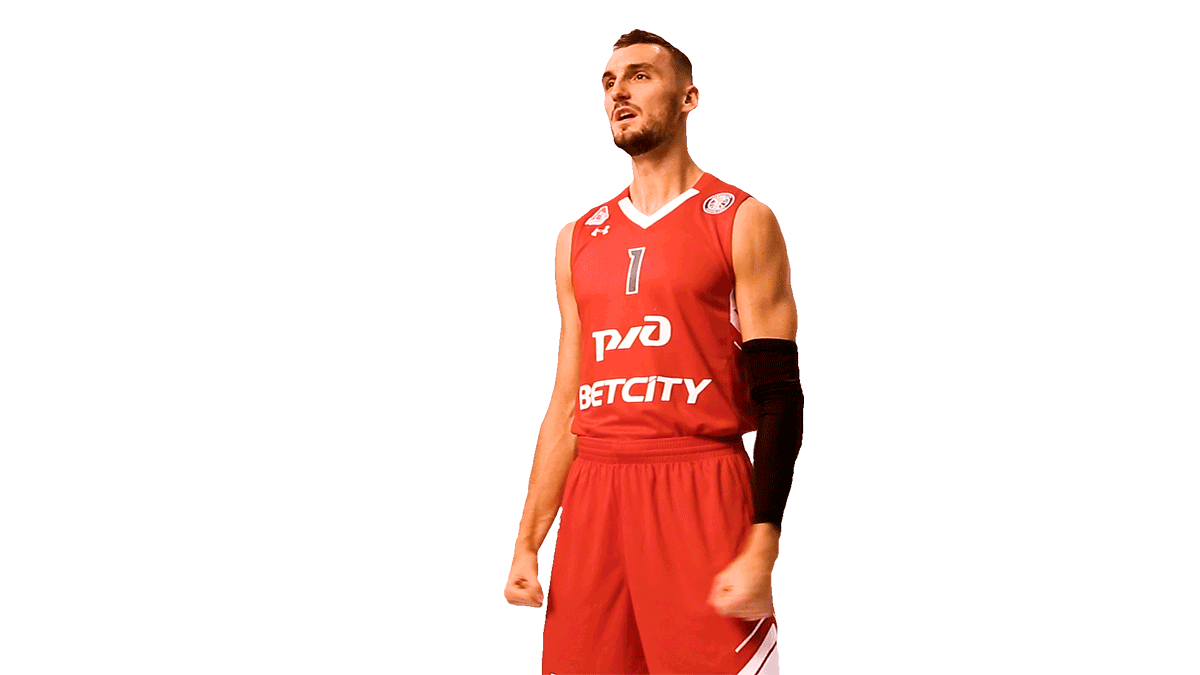 Sam Dekker Basketball Sticker by VTB League for iOS & Android | GIPHY