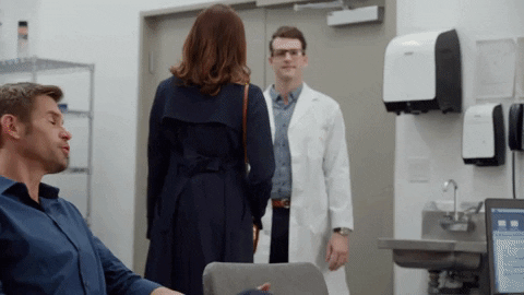 Turn Around Smile GIF by Hallmark Movies & Mysteries - Find & Share on ...