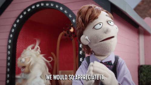 Jimmy Kimmel Thank You GIF by Crank Yankers - Find & Share on GIPHY