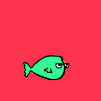 Cute Puffer Fish Gif