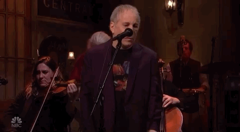 Paul Simon Snl GIF by Saturday Night Live - Find & Share on GIPHY