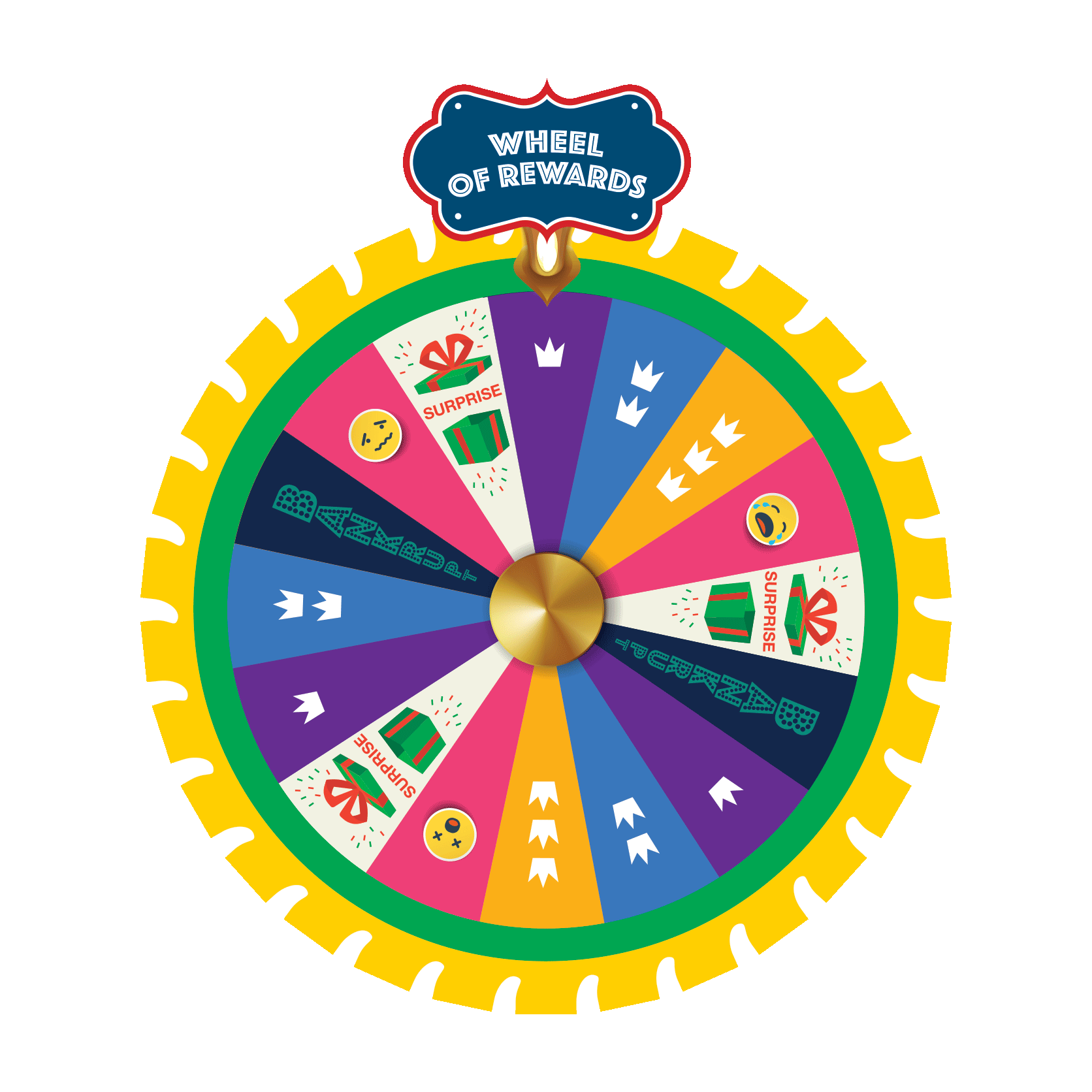 Happy Wheel Of Fortune Sticker by Grab Singapore for iOS & Android | GIPHY