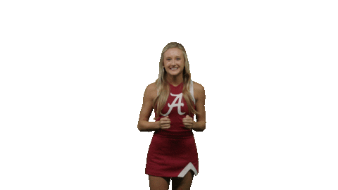 Alabama Football Roll Tide Sticker by The University of Alabama for iOS ...