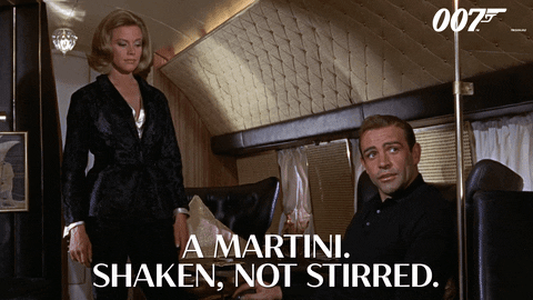 Sean Connery Martini GIF by James Bond 007 - Find & Share on GIPHY