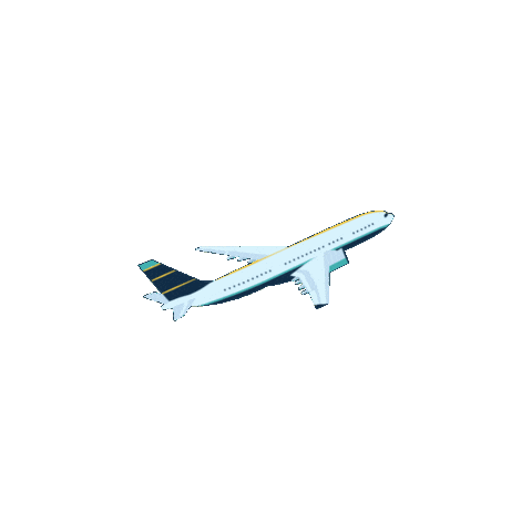 Plane Sticker by thetravelcritic for iOS & Android | GIPHY