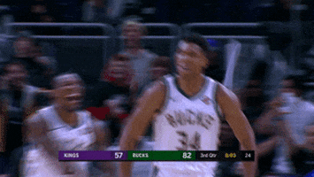 Giannis Antetokounmpo Dunk GIF by NBA - Find & Share on GIPHY