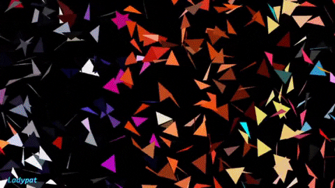 Rainbow Smash GIF by ladypat - Find & Share on GIPHY