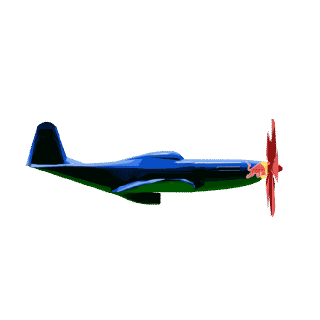 Flying Red Bull Sticker by Hilbrand Bos Illustrator for iOS & Android ...