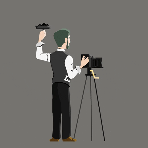 Vintage Fotograf GIF by Landesmuseum Zürich - Find & Share on GIPHY