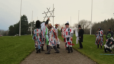 Folk Dance Mummers GIF by Culture Vannin - Find & Share on GIPHY