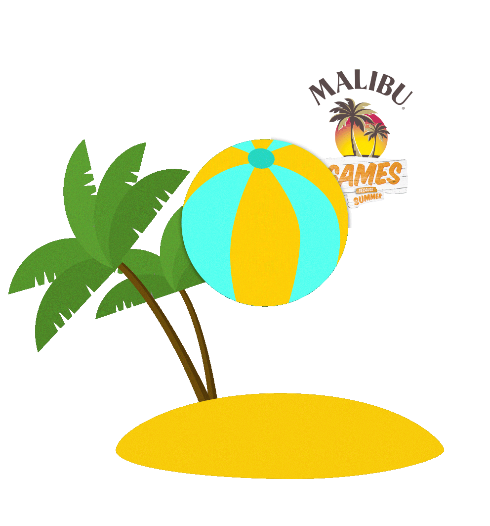 Fun Summer Sticker by Malibu Rum for iOS & Android | GIPHY