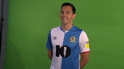 English Football Smile GIF by Blackburn Rovers - Find & Share on GIPHY