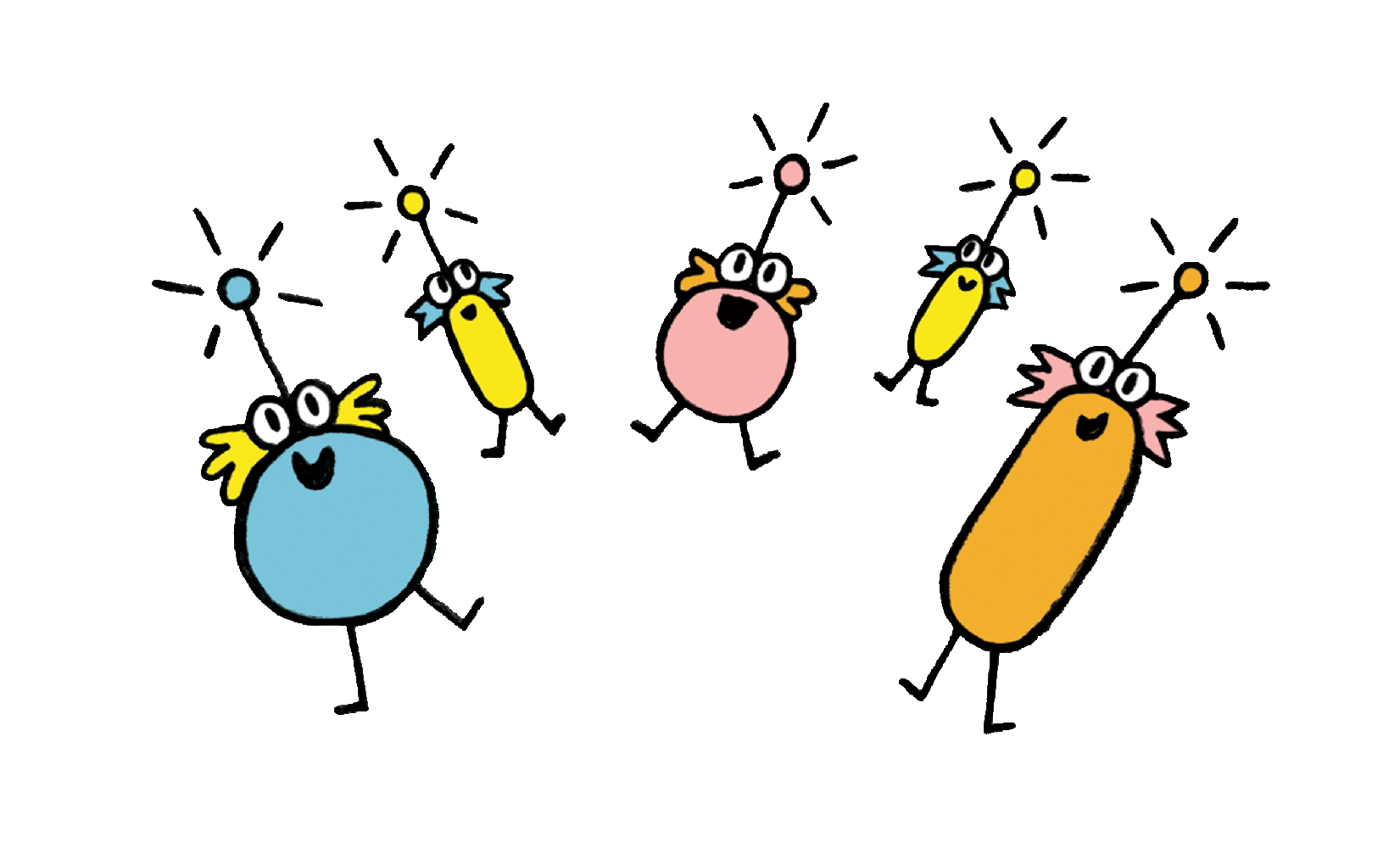 Happy Wiggle Sticker by T. L. McBeth for iOS & Android | GIPHY