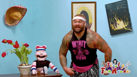 Do The Muscle Man Dance! by WWE | GIPHY
