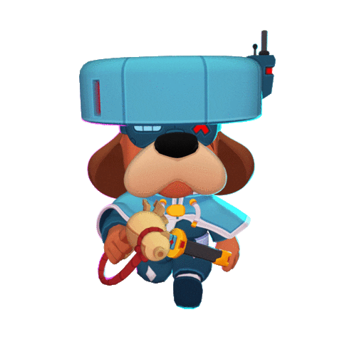 Run Running Sticker by Brawl Stars for iOS & Android | GIPHY