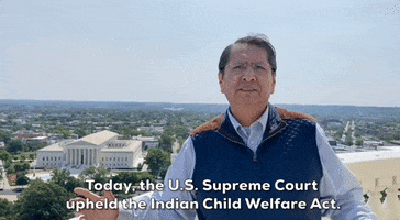 SCOTUS Just Ruled to Uphold the Indian Child Welfare Act by GIPHY News ...