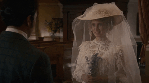 Episode 1 Wedding GIF by Murdoch Mysteries - Find & Share on GIPHY