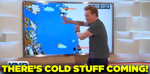 Cold Weather Conangreenland GIF by Team Coco - Find & Share on GIPHY