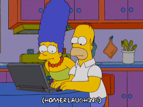 Homer-laughing GIFs - Get the best GIF on GIPHY