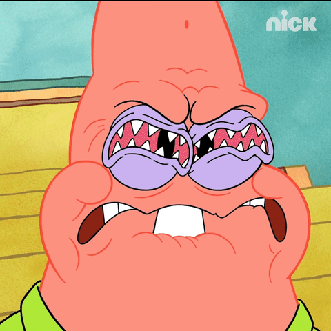Patrick Star Reaction Faces