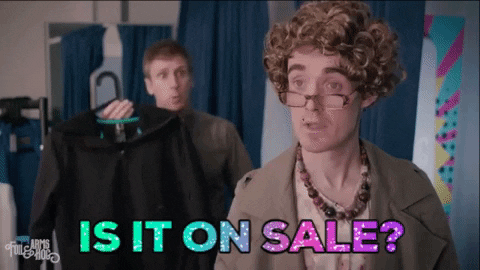 Its-on-sale GIFs - Get the best GIF on GIPHY