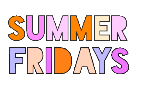 Long Weekend Summer Sticker by Jess Stempel for iOS & Android | GIPHY