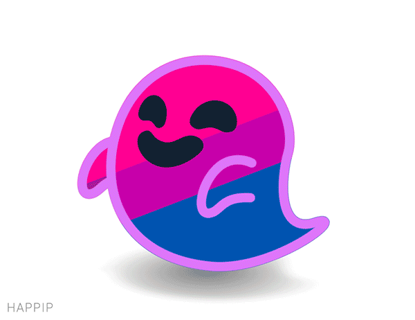 Ghost Lgbt GIF by Happip - Find & Share on GIPHY