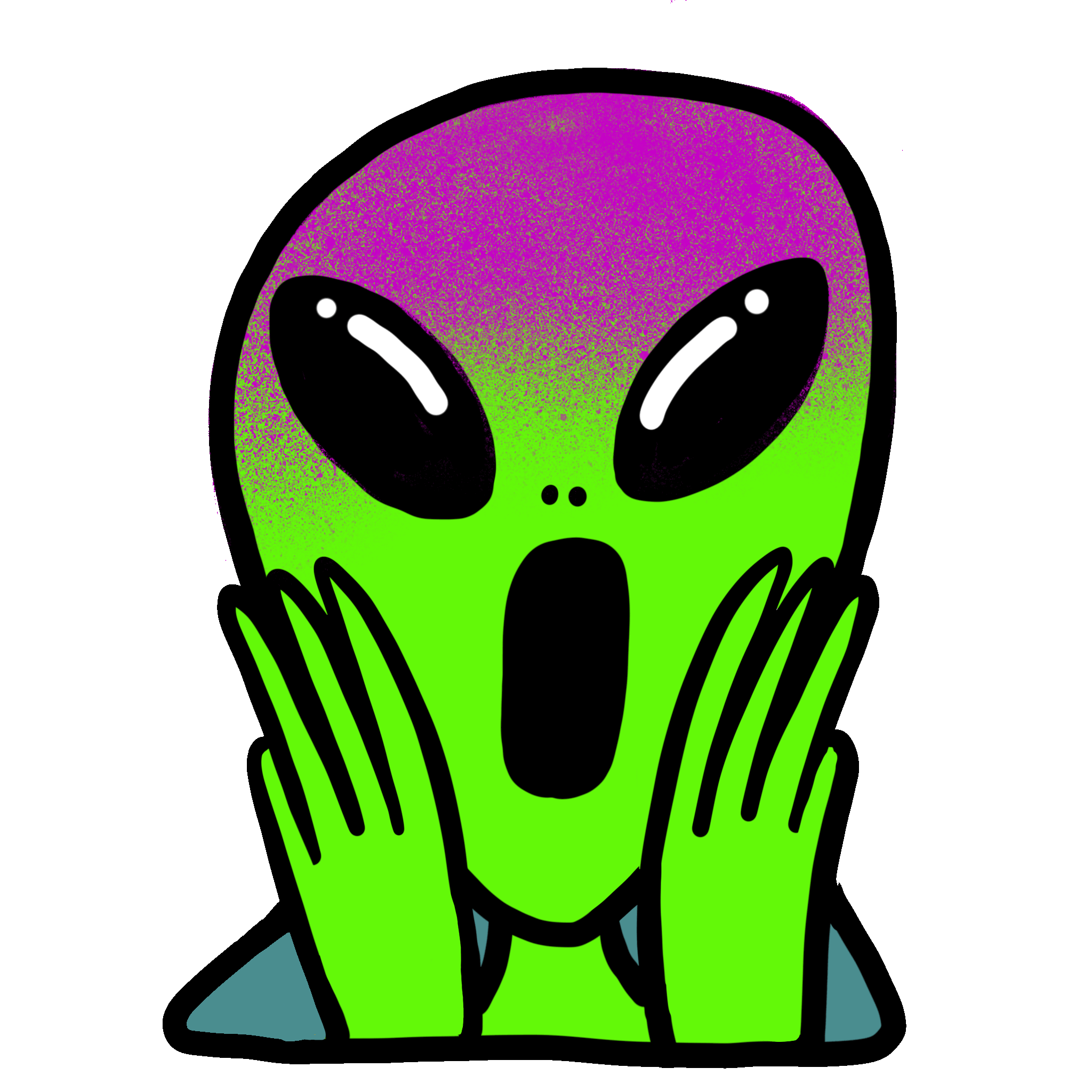 Surprised Emoji Sticker by Darién Sánchez for iOS & Android | GIPHY