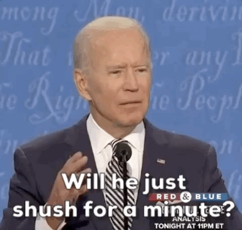 Joe Biden Debate GIF by CBS News - Find & Share on GIPHY