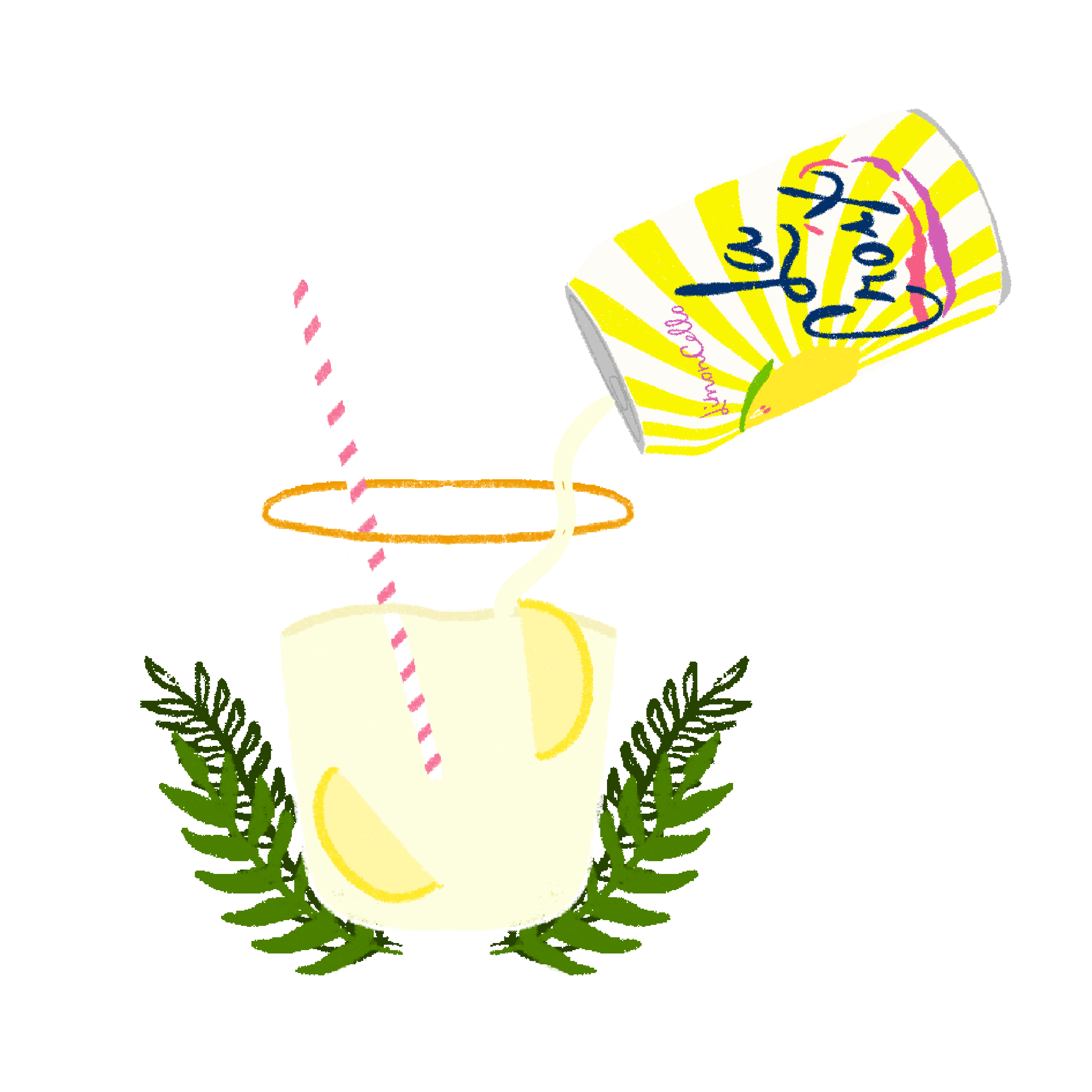 Summer Drinks Sticker by LaCroix Sparkling Water for iOS & Android | GIPHY