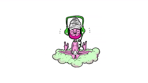 Relax Meditation GIF by Casa Locomotiva - Find & Share on GIPHY